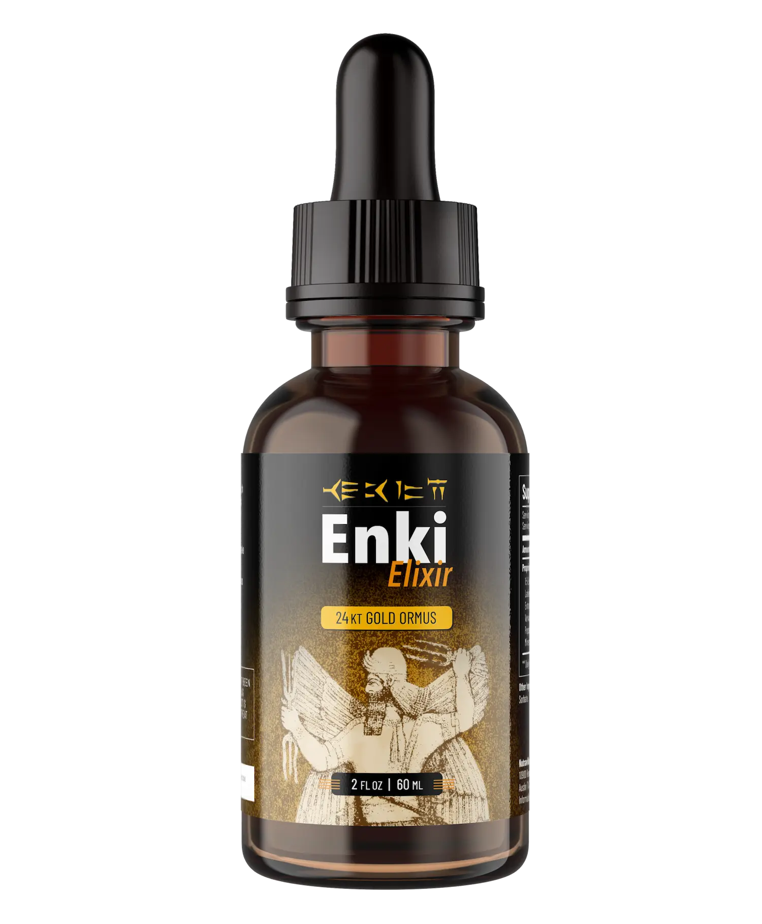Enki Elixir - Natural Supplement for Stress, Mental Clarity
